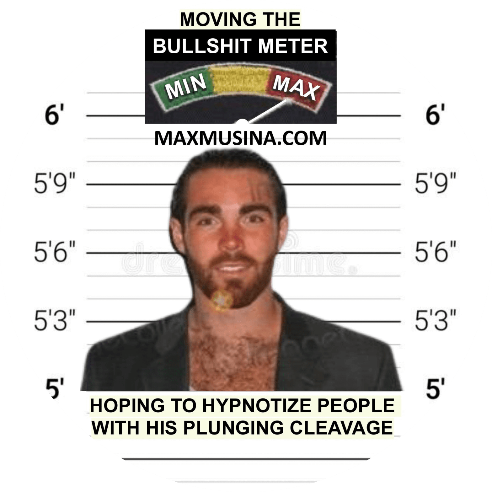 Max Musina Charade, It's All Smoke And Mirrors